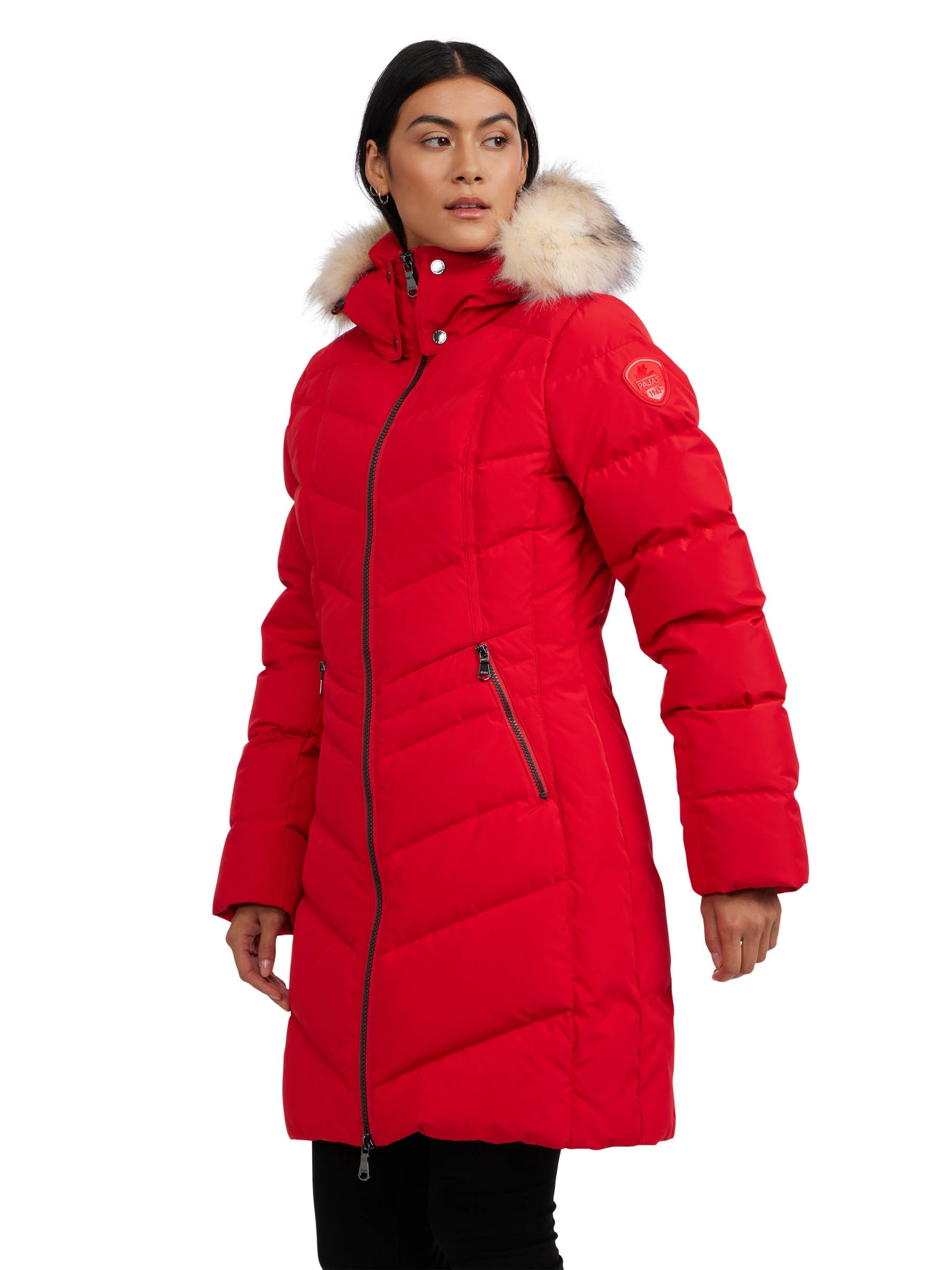 January Women's Puffer w/ faux fur trim | Pajar Canada