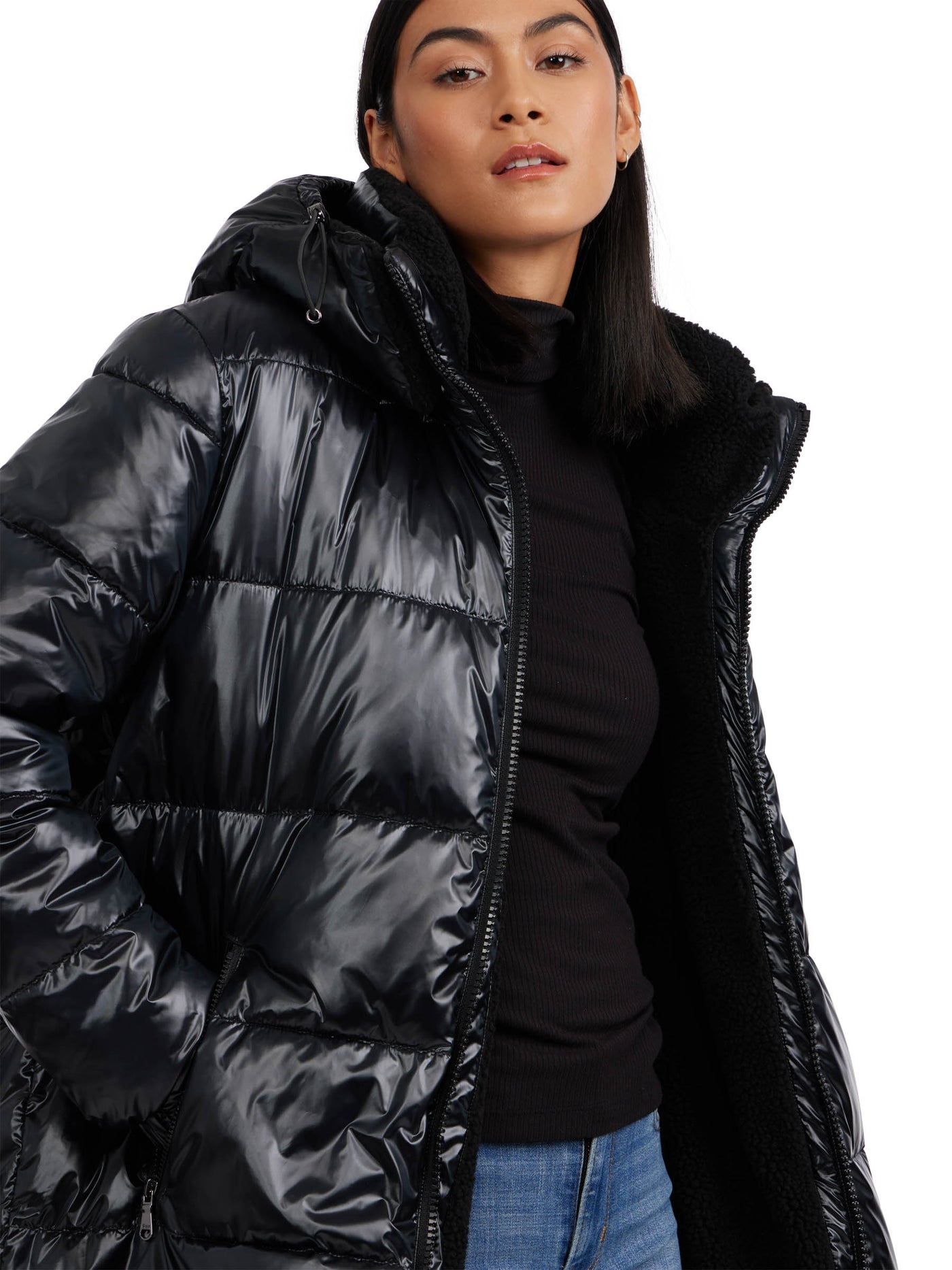 Alsephina Women's Reversible Long Puffer Jacket | Pajar Canada